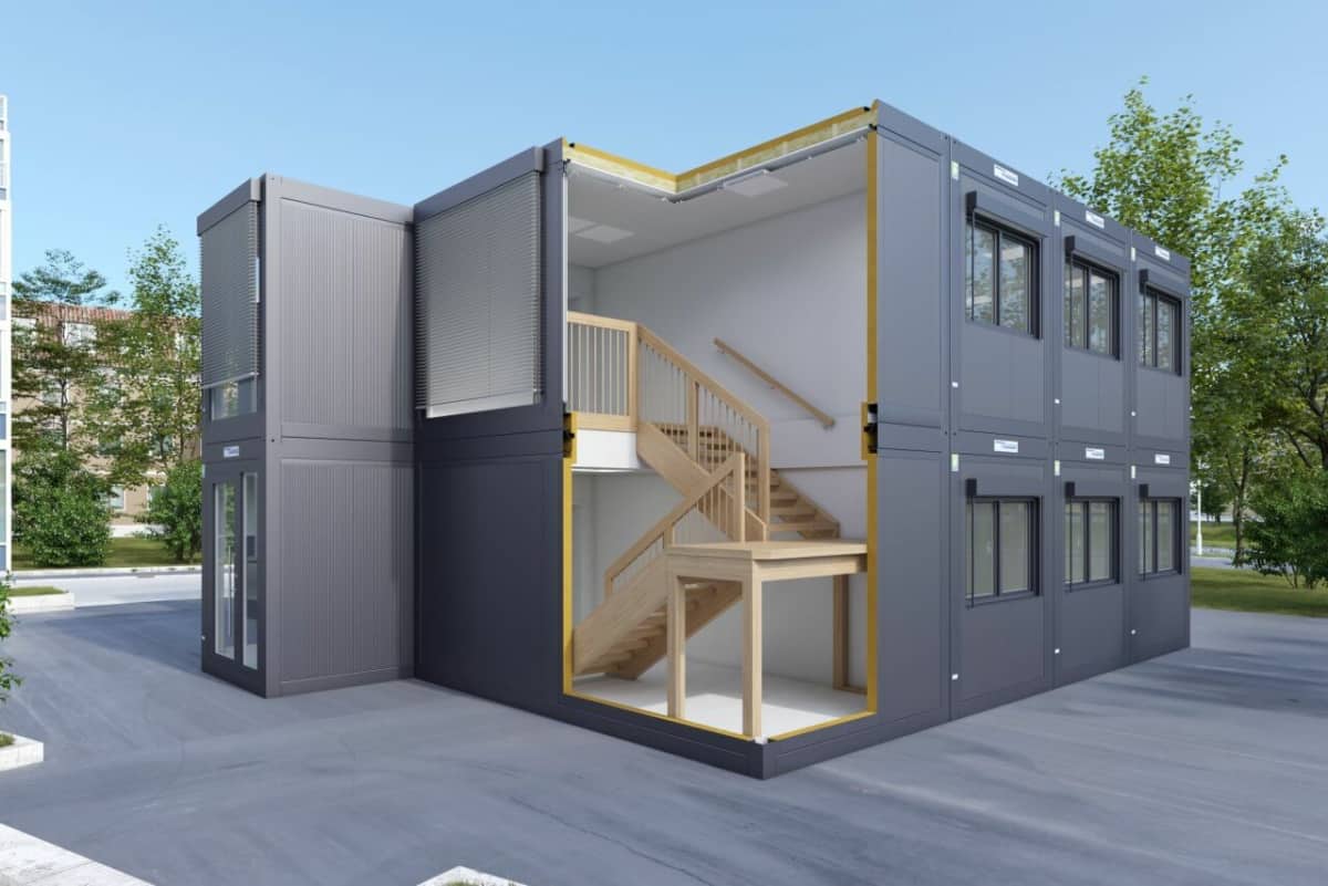Schulcontainer individuell für Gemeinden und Städte | ABS intec